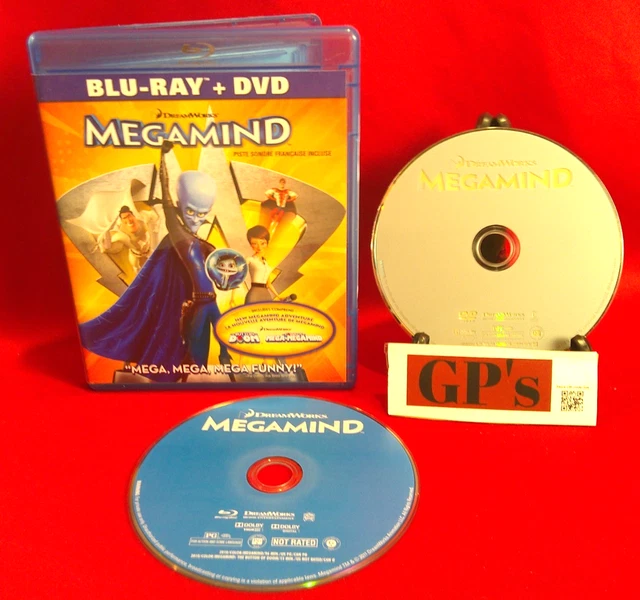 MEGAMIND (BLU-RAY/DVD, 2011) Piste Sonore française incluse $8.99 ...
