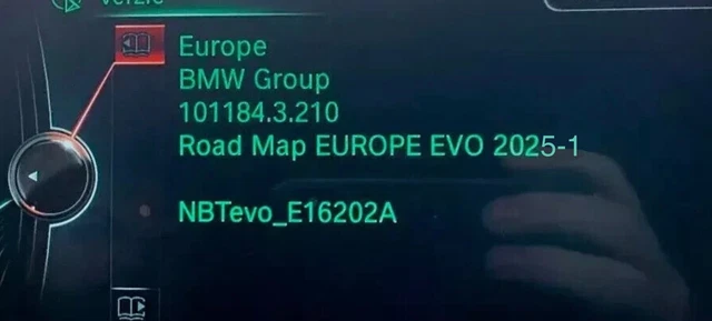 ORIGINAL GENUINE BMW Road Map Europe Evo 2025-1 + Lifetime Fsc Code ...