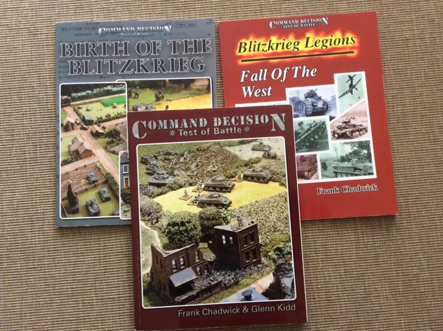 COMMAND DECISION, TEST of Battle Rules, France 1940 Army Lists ...