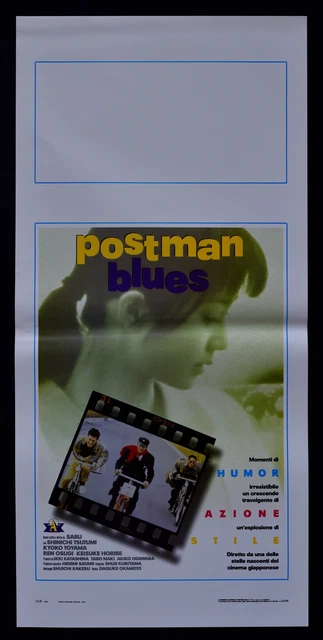 AFFICHE POSTMAN BLUES Sabu Shin'Ichi Tsutsumi Keisuke Horibe Toyama B87 ...