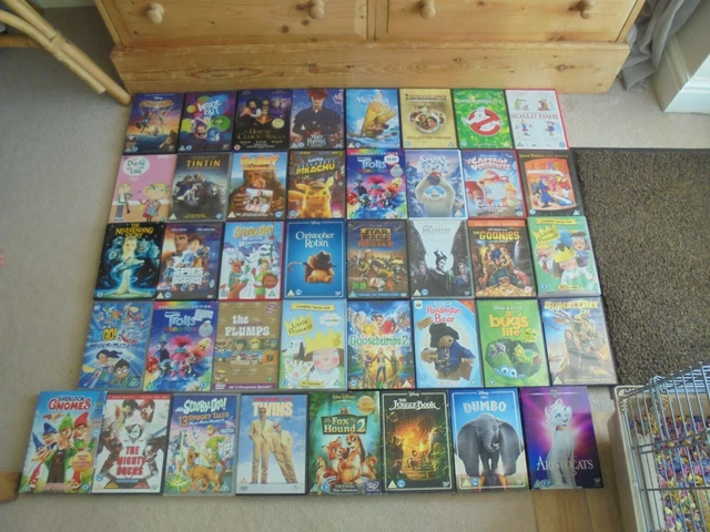 40 DVDS BUNDLE joblot family collection comedy kids childrens Disney ...