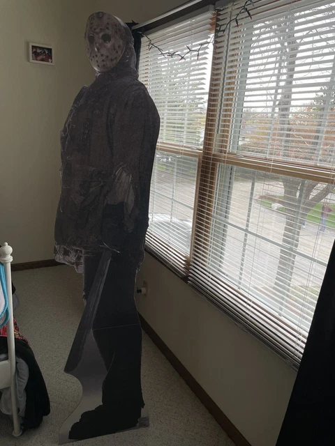 JASON VOORHEES LIFESIZE CARDBOARD CUTOUT Standee Standup Poster EUR 32 ...