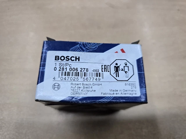 BOSCH DPF DIESEL Exhaust Differential Pressure Sensor For Mercedes ...