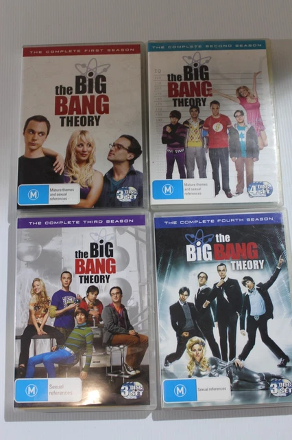 THE BIG BANG Theory DVD Bundle Season 1 - 4 Region 4 £6.09 - PicClick UK