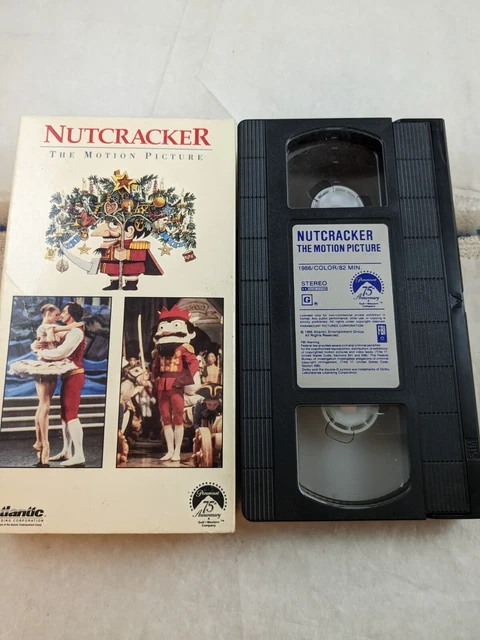NUTCRACKER THE MOTION Picture VHS Tape 1984 Classic Christmas Movie Rated G £7.48 - PicClick UK
