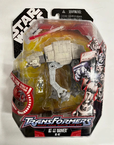HASBRO STAR WARS Transformers AT-AT Driver NIB, NRFB $54.99 - PicClick