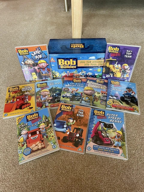 BOB THE BUILDER DVD Tool Box Limited Edition Boxset X 10 DVD 2010 £12. ...