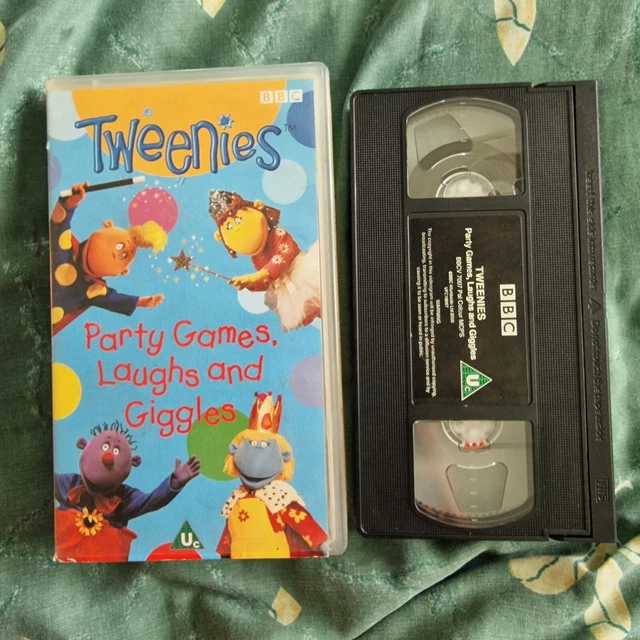 TWEENIES: PARTY GAMES, Laughs and Giggles (UK VHS, 2000) £3.59 ...