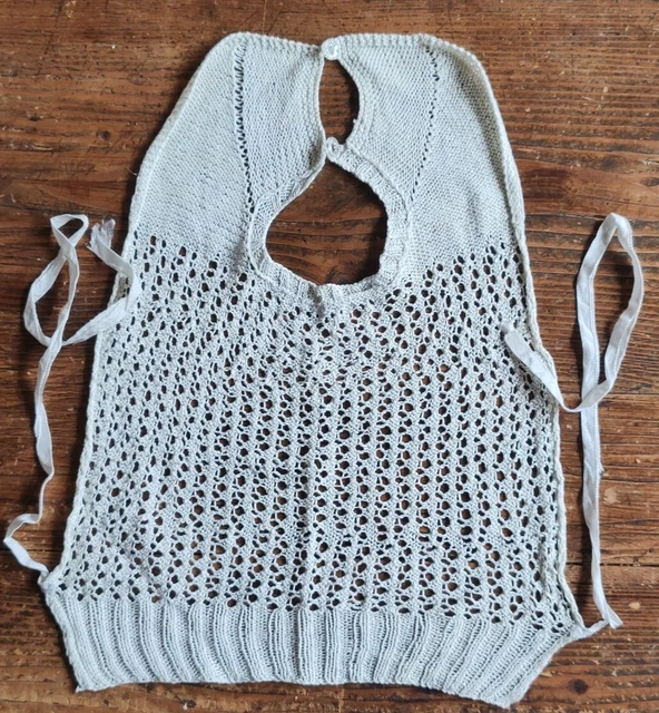ANCIEN PLASTRON GUIMPE Vintage Crochet Costume théâtre EUR 14,90 ...