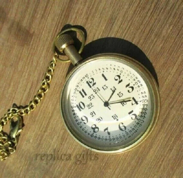 ANTIKE MARINE SUPERIOR SHIP TIME KEEPER Messing Taschenuhr Old London ...