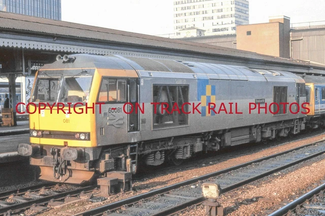 UK RAILWAY PHOTOGRAPH Of Class 60 60081. Rm60-758 £1.70 - PicClick UK