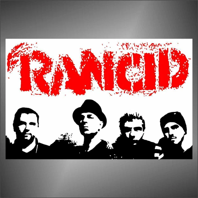 AUTOCOLLANT RANCID DECAL hard rock pop metal punk sticker aufkleber ...