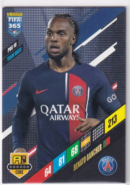 PANINI FIFA 365 Adrenalyn 2024 Mappa No. Psg 16 Renato Sanches EUR 1,00 ...