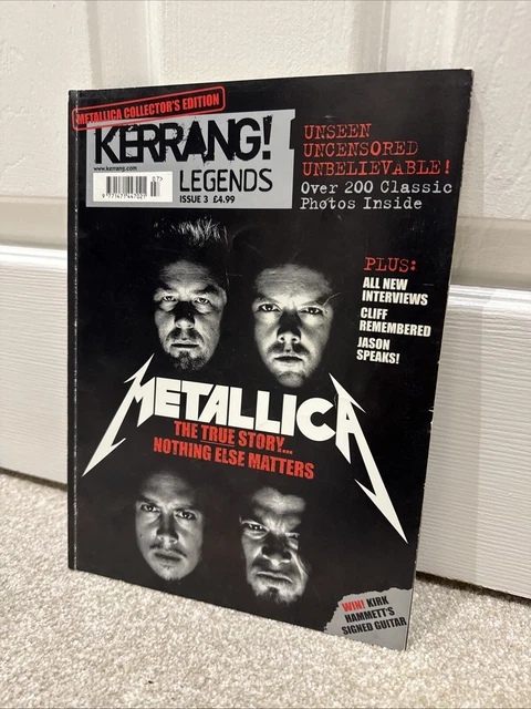 KERRANG! LEGENDS ISSUE 3 Metallica History Biography Special Edition ...