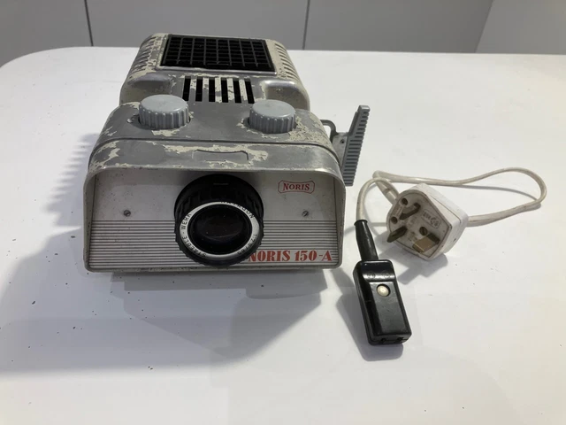 VINTAGE NORIS 150-A Slide Projector with case/cable used £47.52 ...