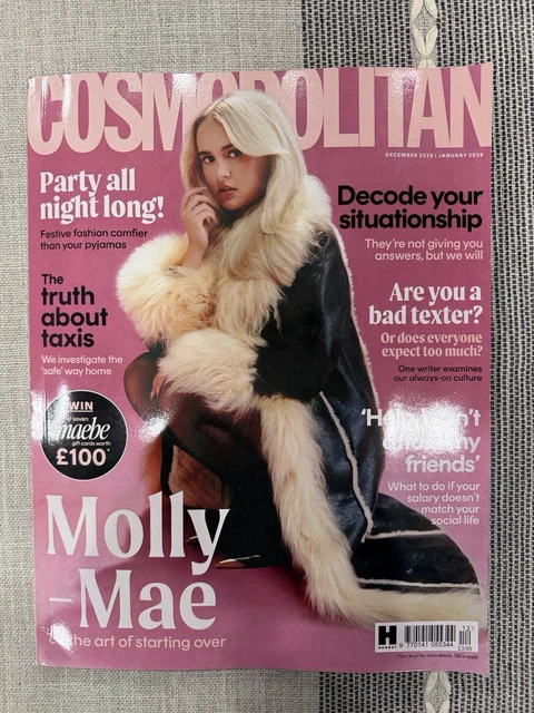 BRITISH COSMOPOLITAN MAGAZINE (UK) - December 2025 / January 2026 ...