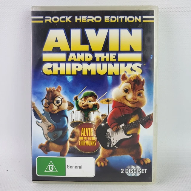 ALVIN AND THE Chipmunks - Rock Hero Edition - Reg B Blue Ray - New ... ALVIN AND THE Chipmunks - Rock Hero Edition - Reg B Blue Ray - New ...