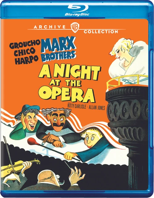 A NIGHT AT the Opera (Blu-ray) Kitty Carlisle Walter King Siegfried ...