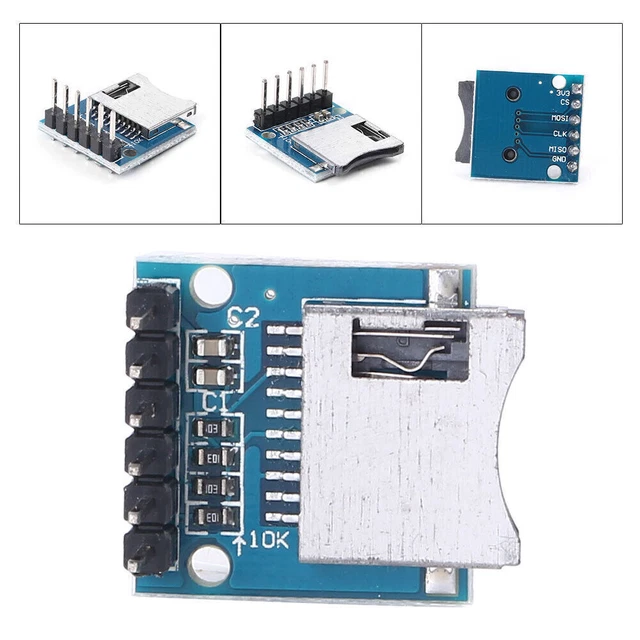 TF MICRO SD Card Module Mini SD Memory Module for SPI Interface $6.54 ...