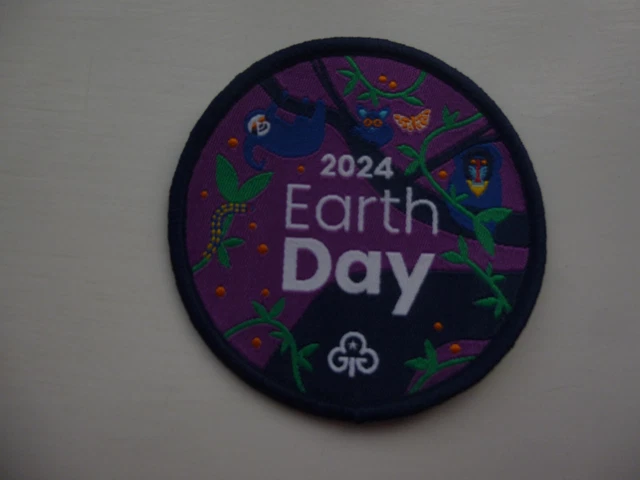 EARTH DAY 2024 22Nd April Girl Guides Badge £1.75 - PicClick UK