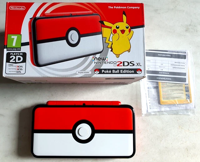 NINTENDO 2DS XL Pokemon Pokeball Edition Handheld Console - Red £209.99 ...