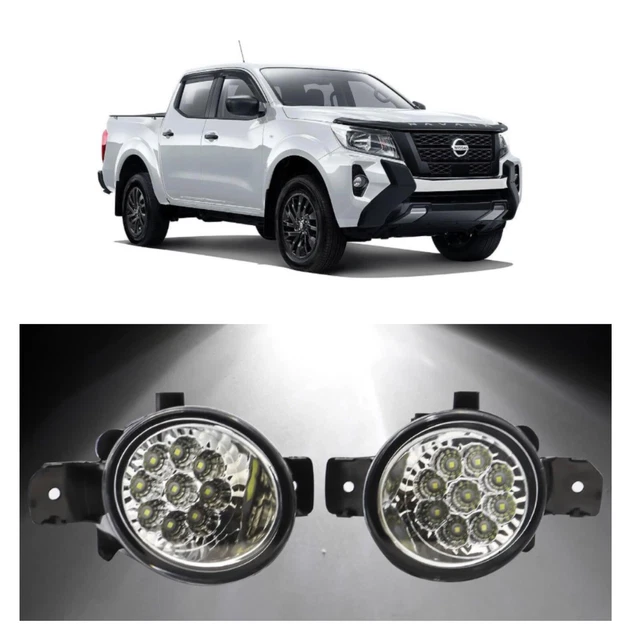 NISSAN D23 NAVARA FULL LED FOG LIGHTS DRIVING LAMPS, 6000K, POWERFUL ...