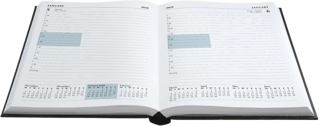 COLLINS 'DESK' 13 Month Mid/Academic Year Planner, July 2025-July 2026 ...