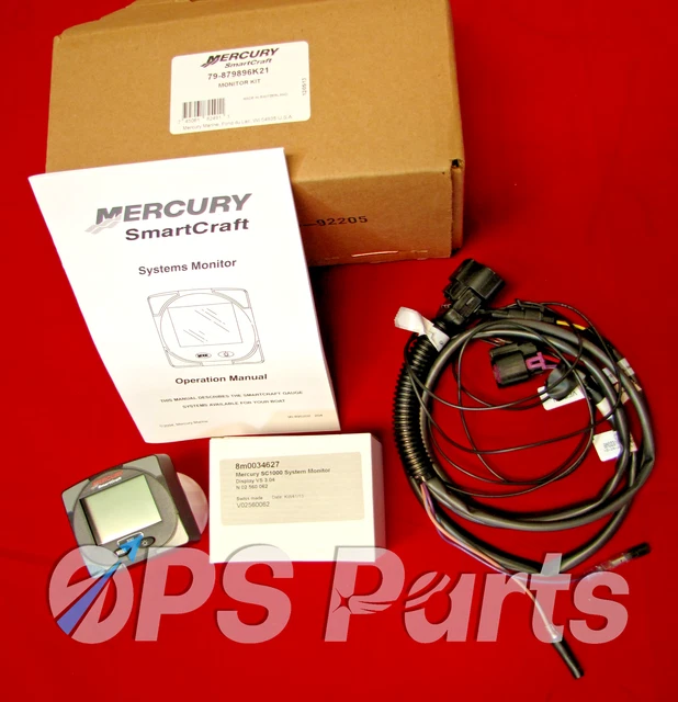 NEW MERCURY/ MERCRUISER OEM Smartcraft SC1000 System Monitor Kit 79 ...