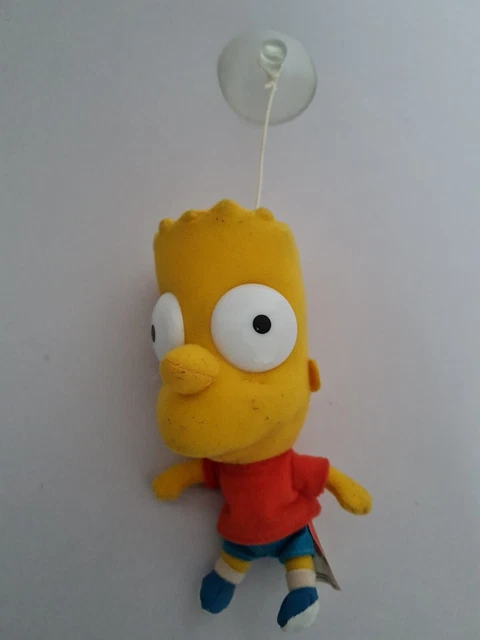 THE SIMPSONS COLLECTABLES Bart Simpson Car window Suction Cup Plush £4. ...