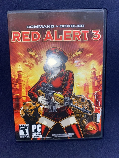 COMMAND AND CONQUER Red Alert 3 PC Game - COMPLETE Poster, Key FAST ...