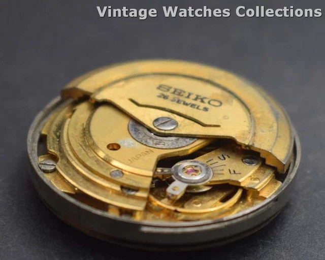 SEIKO 6206 AUTOMATIC Non Working Watch Movement For Parts/Repair Work O ...