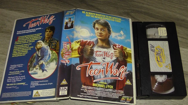 TEEN WOLF VHS Video Cert Big Box Ex Rental EIV EV £29.99 - PicClick UK