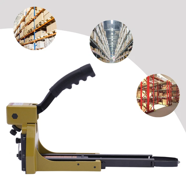 MANUAL CARTON CLOSING Stapler Lightweight Carton Box Stapler Nailer ...