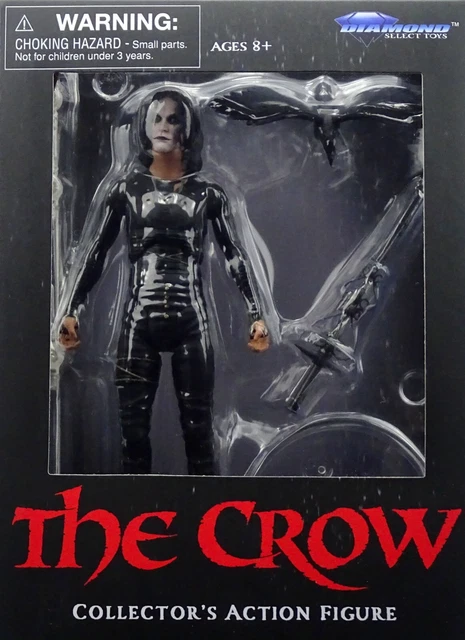 THE CROW / ERIC DRAVEN 7" /ca.19cm COLLECTIBLE ACTIONFIGURE DIAMOND ...