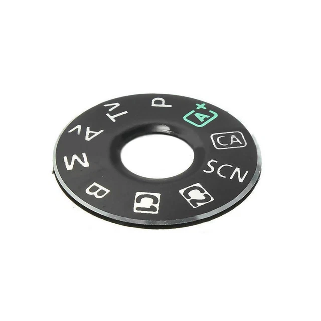CAMERA FUNCTION MODE Dial Cover Button Unit Interface Cap For Canon EOS ...