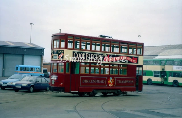 BLACKPOOL TRANSPORT HONG KONG TRAM 70 1995 RIGBY ROAD 35mm NEGATIVE ...