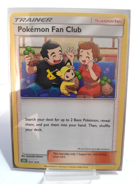 CARTE POKÉMON FAN Club 022/034 Classic Collection Box Holo Neuf Anglais EUR 2,40 - PicClick FR