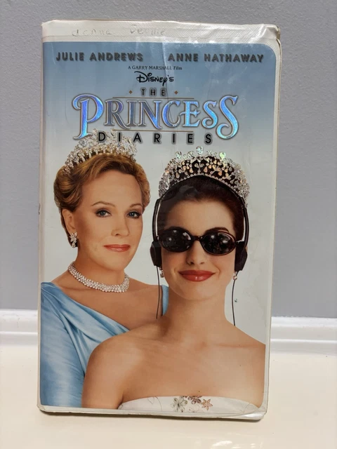 THE PRINCESS DIARIES Disney VHS Video Home Tape in Clamshell Case £11. ...