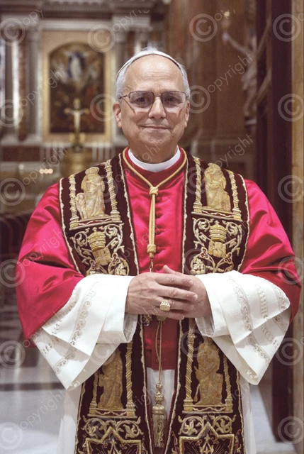 POPE LEO XIV - ORIGINAL Photo from studio of the Holy Father Vatican ...
