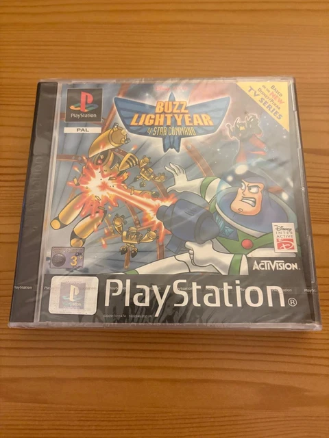 DISNEY PIXAR BUZZ Lightyear of Star Command Sony Playstation 1 / PS1 ...