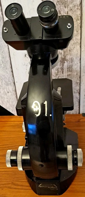 VINTAGE VICKERS INSTRUMENTS Microscope. Made in England, Model M155618 ...