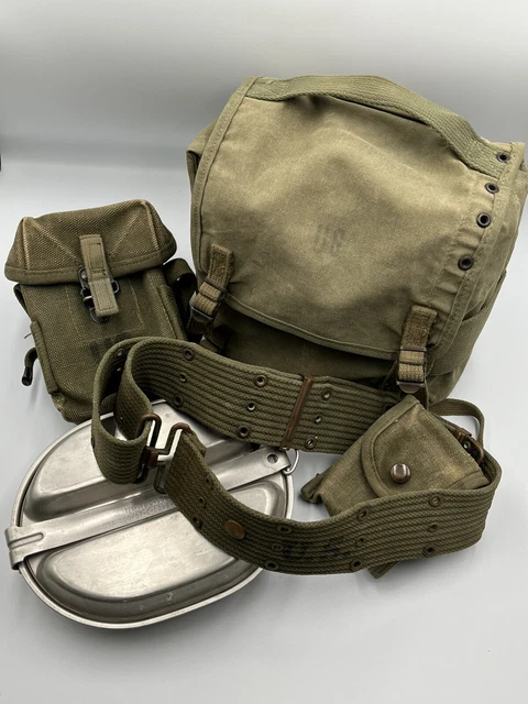 VIETNAM WAR ERA US Army Military Field Gear Pack - Lot of 5 items $119. ...