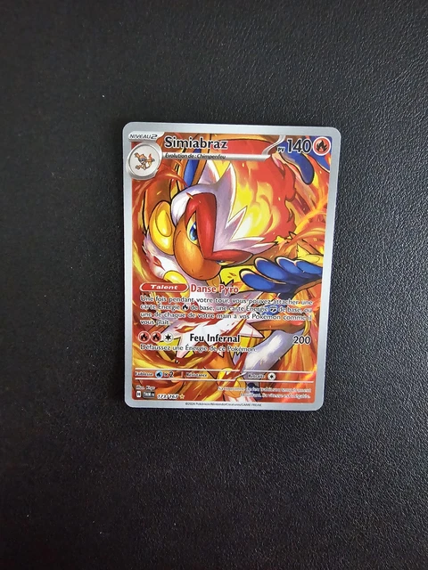 CARTE POKÉMON SIMIABRAZ 173/167 EV06 Mascarade Crépusculaire TWM FR EUR ...