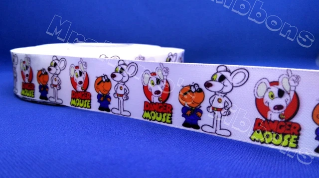 DANGER MOUSE PENFOLD satin Cake/craft/hair ribbon @ MrsMario's £1.79 ...