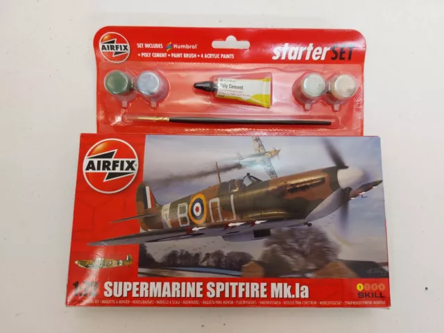 AIRFIX SUPERMARINE SPITFIRE Mk.1a - 1:72 Scale - New/Sealed £10.00 - PicClick UK