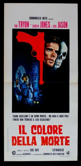 MANIFESTO IL COLORE Della Morte Tryon Jones Jason Bigellow Eddie Davis ...