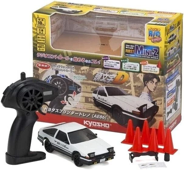 KYOSHO RC CAR First MINI-Z Initial D Toyota Sprinter Trueno AE86 New 1: ...