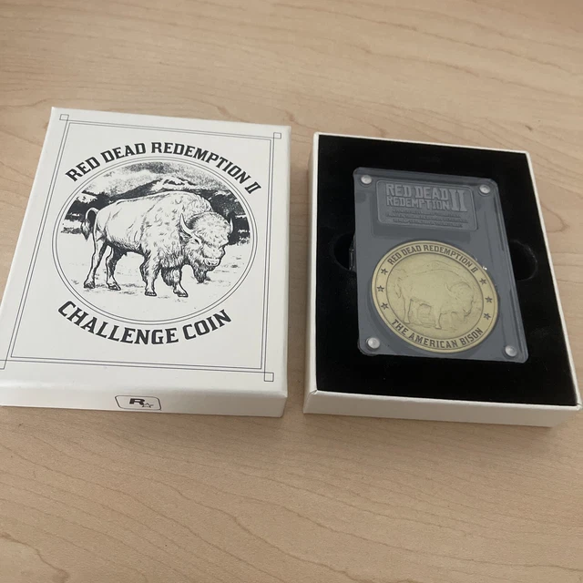 RED DEAD REDEMPTION 2 Collectors Box Edition Collectible Challenge Coin ...