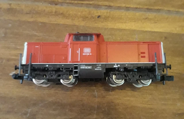 LOCOMOTIVE MINIATURE ROUGE etat de marche echelle N EUR 35,00 - PicClick FR