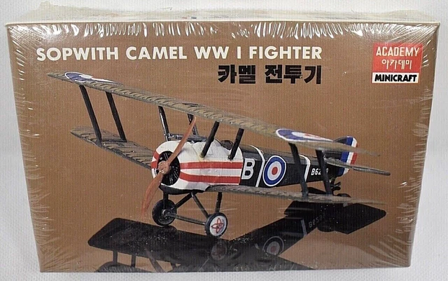 MINICRAFT MODEL 1624 Sopwith Camel Ww1 Fighter 1:72 New In Blister $7. ...